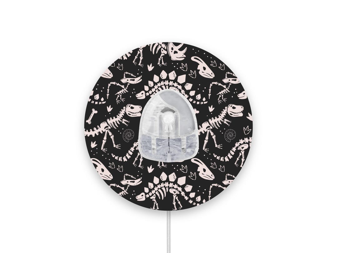 Dinosaur Bones Infusion Set Diabetes Patches, Medical Tape Patch ...