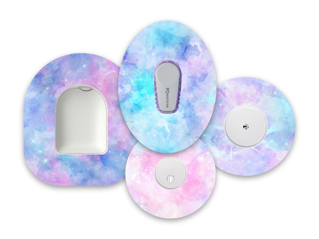 Watercolour Galaxy Diabetes Patches for Freestyle Libre 1, 2 and 3 ...