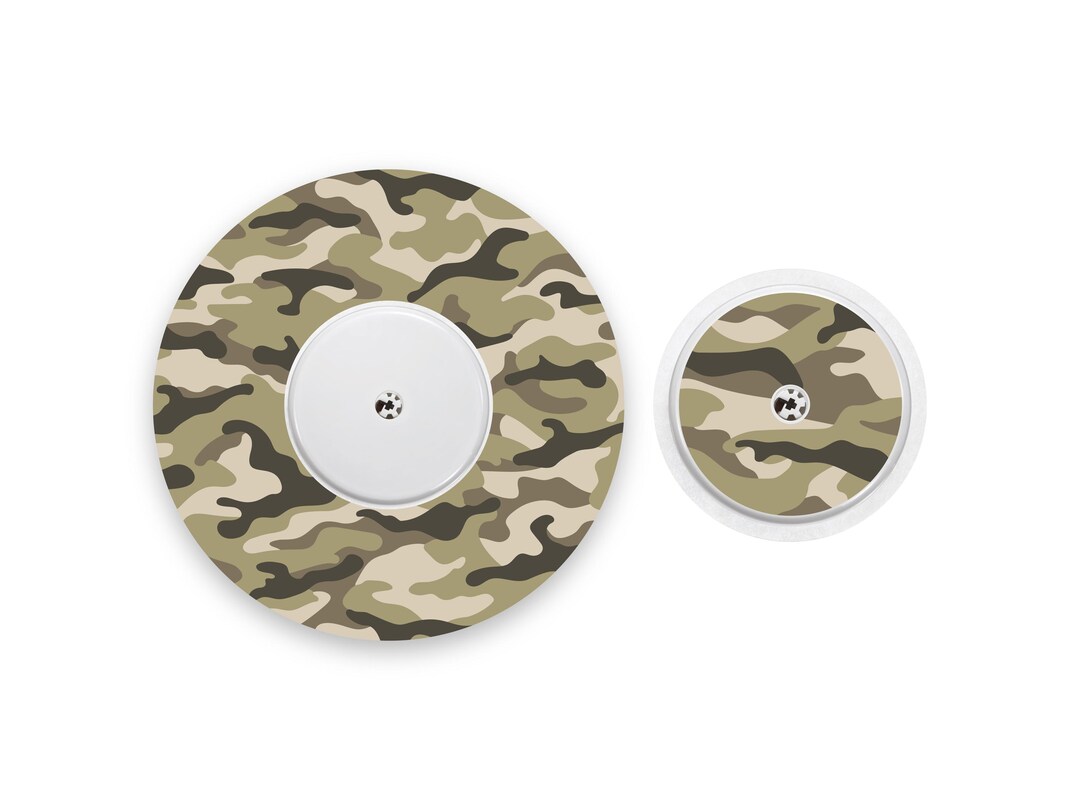 Classic Camouflage Freestyle Libre 2 Diabetes Patches, Medical Tape CGM ...