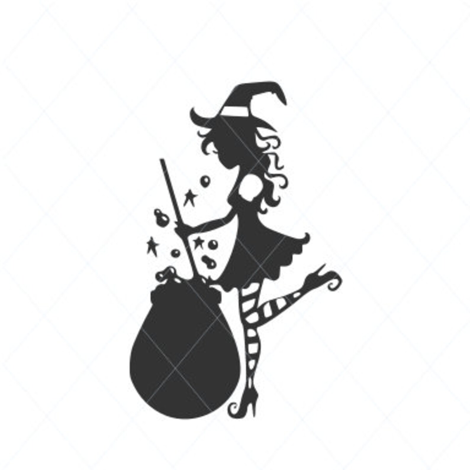 Witch Svg Sassy Witch Svg Sexy Witch Svg Witch Cut File Etsy