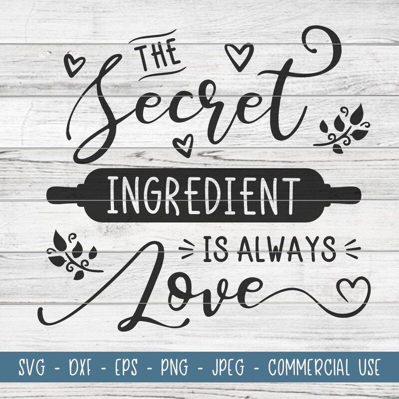 Ingredient Svg - Etsy