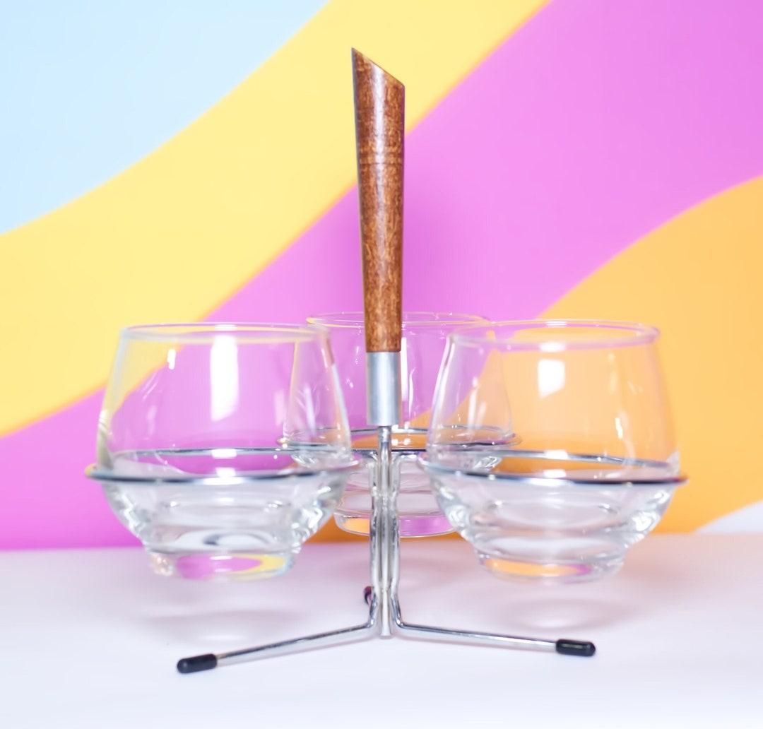 Vintage Mid-century Modern Condiment Server Caddy - Etsy