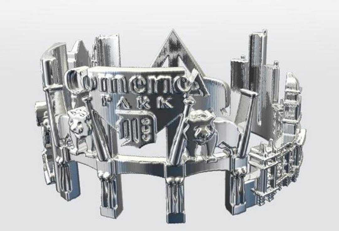 Detroit Cityscape Ring Statement Ring for Her Rings for Women ...
