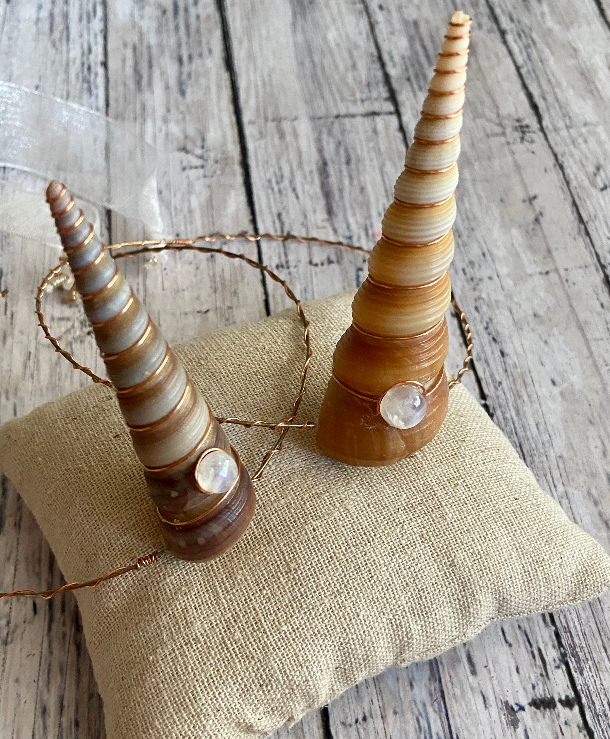 Magical Unicorn Horn Tiara With Genuine Rainbow Moonstone | Etsy