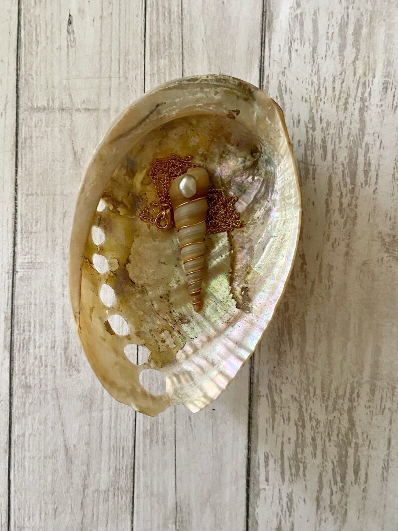 Magical Mermaid Freshwater Pearl and Shell Necklace Boho - Etsy