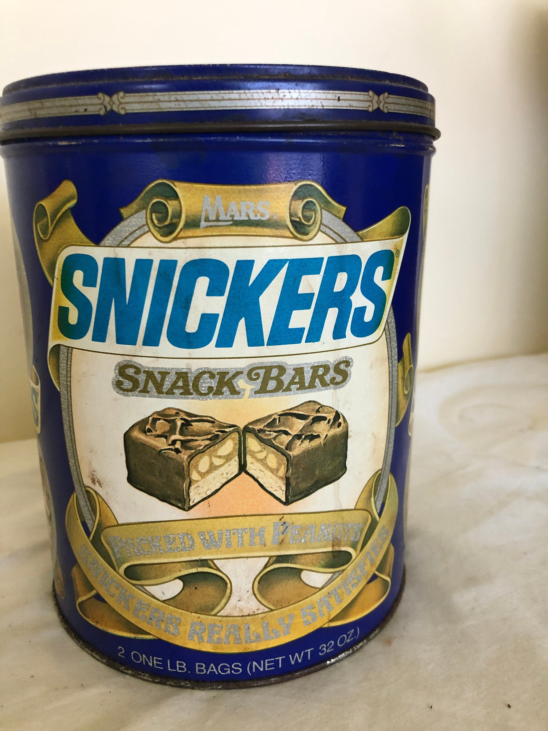 Vintage Snickers Tin Ware - Etsy