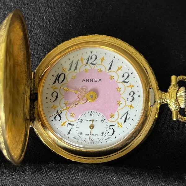 Arnex Pocket Watch - Etsy