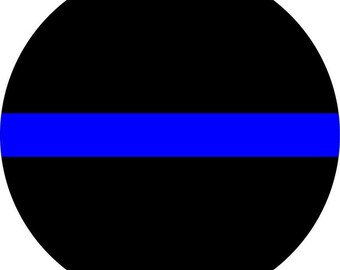 Blue Line Tire Cover - Etsy