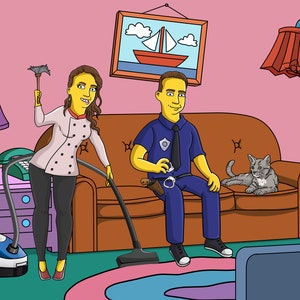 Yellow Character, Turned Yellow, Gift for Him, Turn Me Yellow the ...