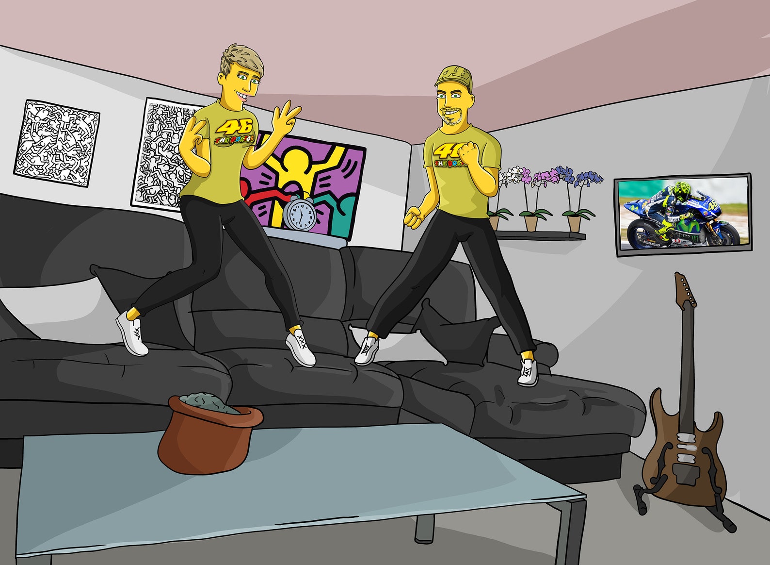 Yellow Character, Turned Yellow, Gift for Him, Turn Me Yellow the ...