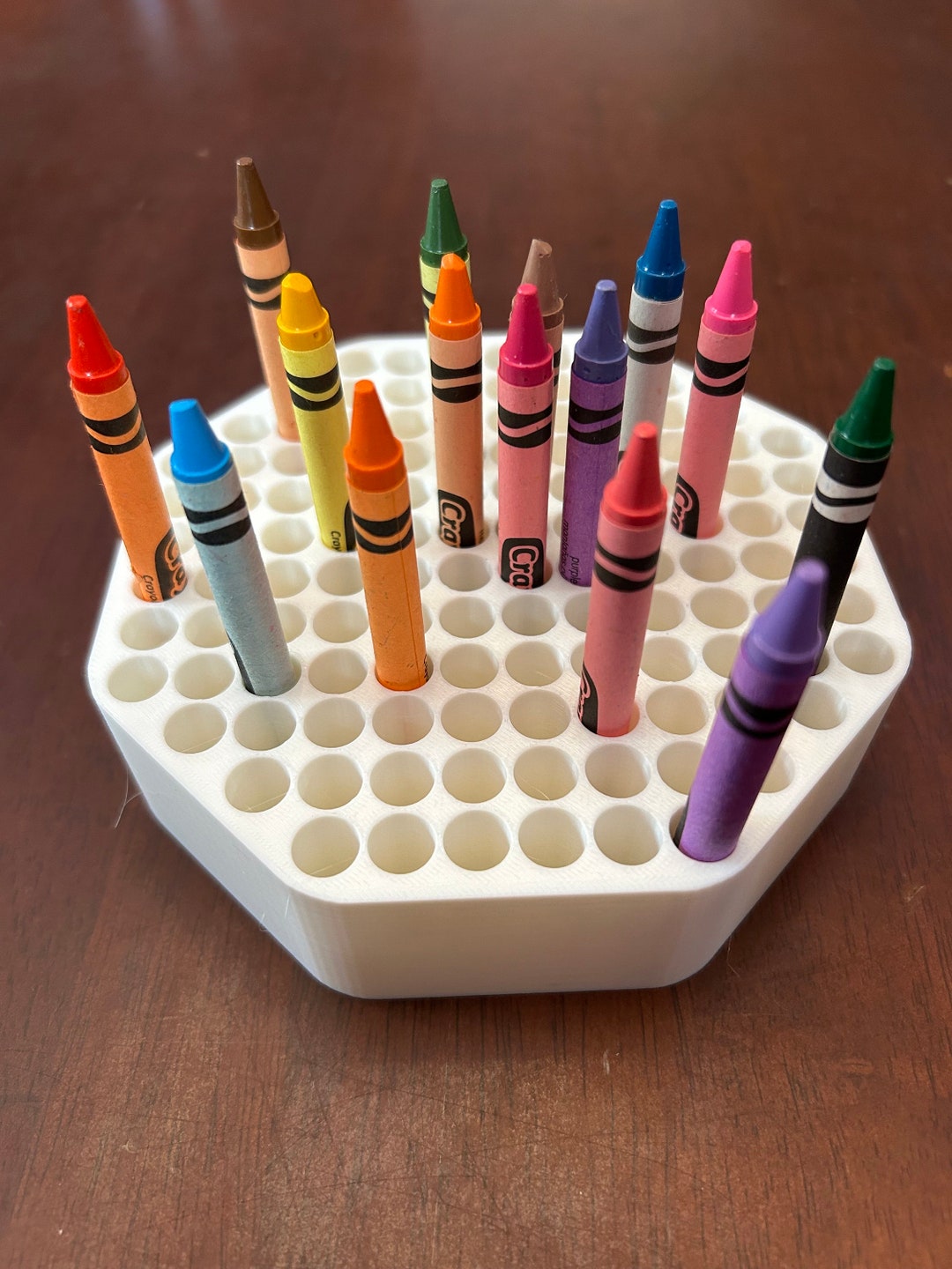 Crayon Holder! Paint Brushes! Organize! Kids! Colored Pencils and ...