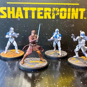 Star Wars Shatterpoint Complete Core Set-painted - Etsy