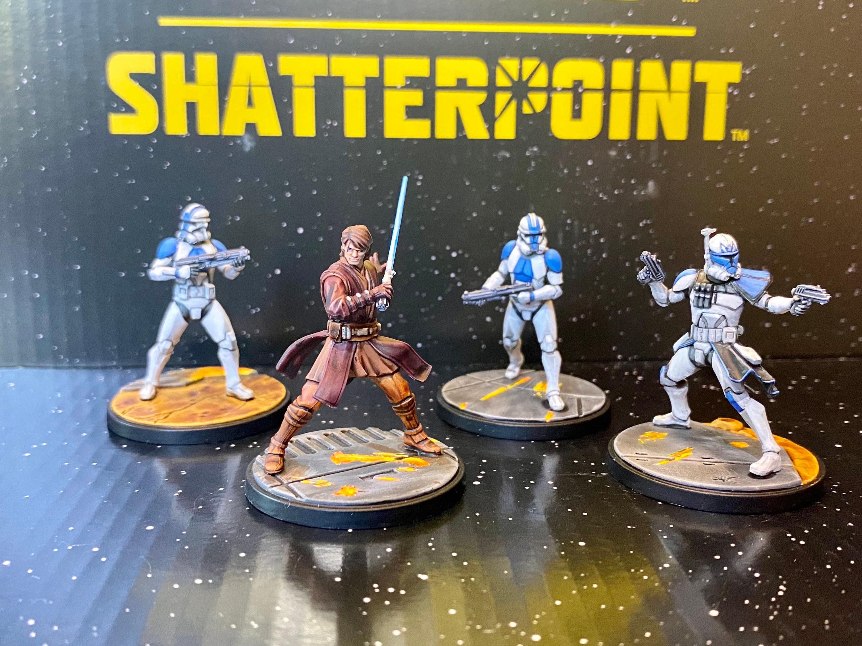 Star Wars Shatterpoint Complete Core Set-painted - Etsy