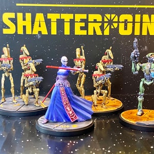 Star Wars Shatterpoint Complete Core Set-painted - Etsy