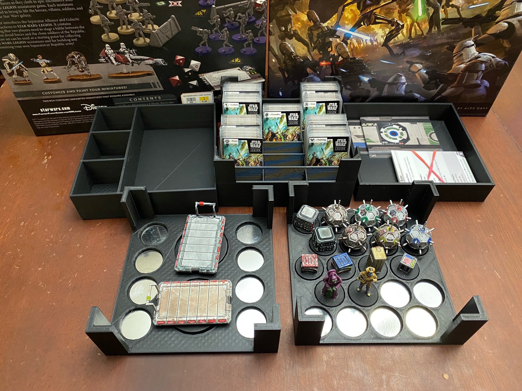 Star Wars Legion Modular Storage System16 Different Trays - Etsy UK
