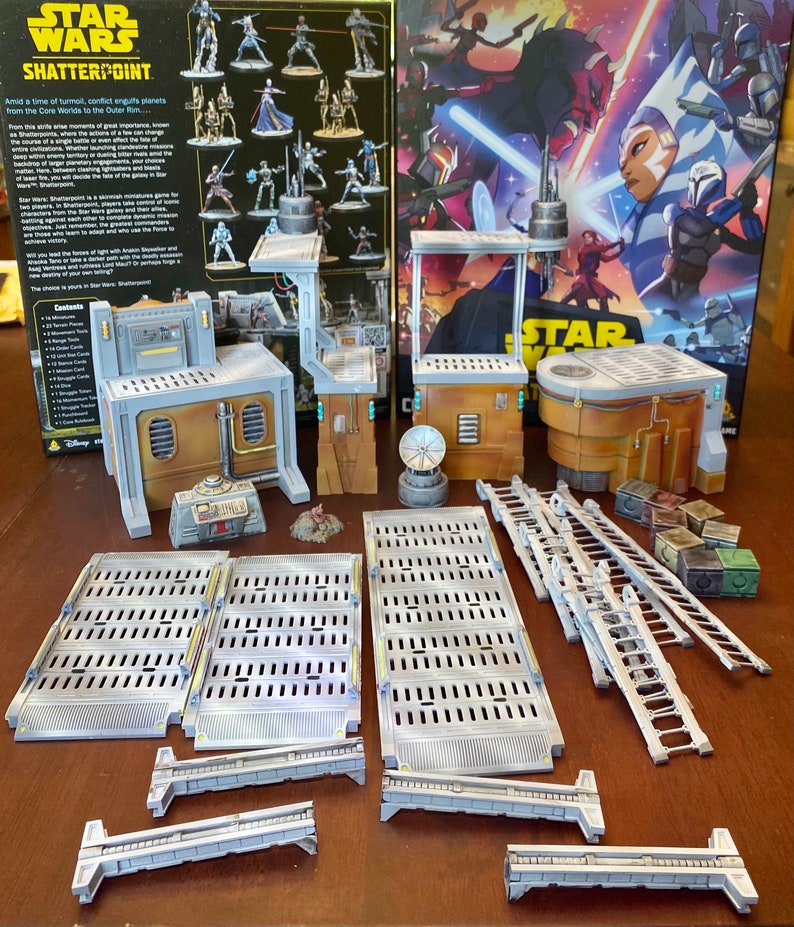 Star Wars Shatterpoint Complete Core Set-painted - Etsy