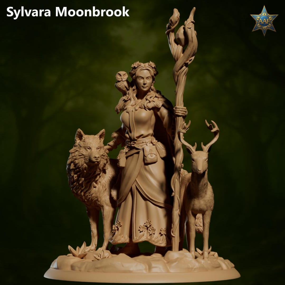 Fantasy Mystic Heroine Elven Sylvara Moonbrook Wizard! Dungeons and ...