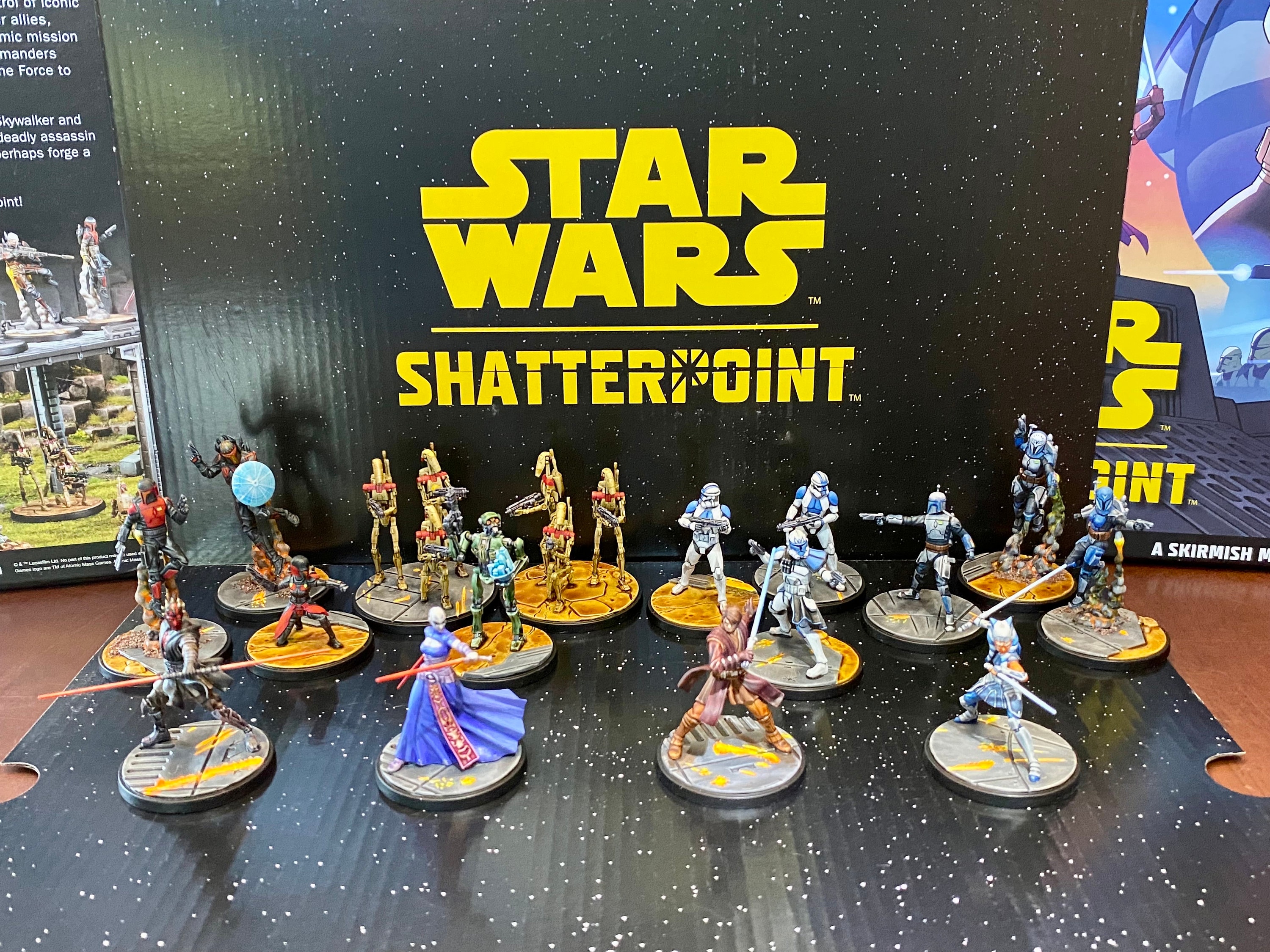 Star Wars Shatterpoint Complete Core Set-painted - Etsy