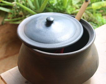 Unglazed Pot/dum Biriyani Pot Cooking Pot Earthen Cookware | Etsy