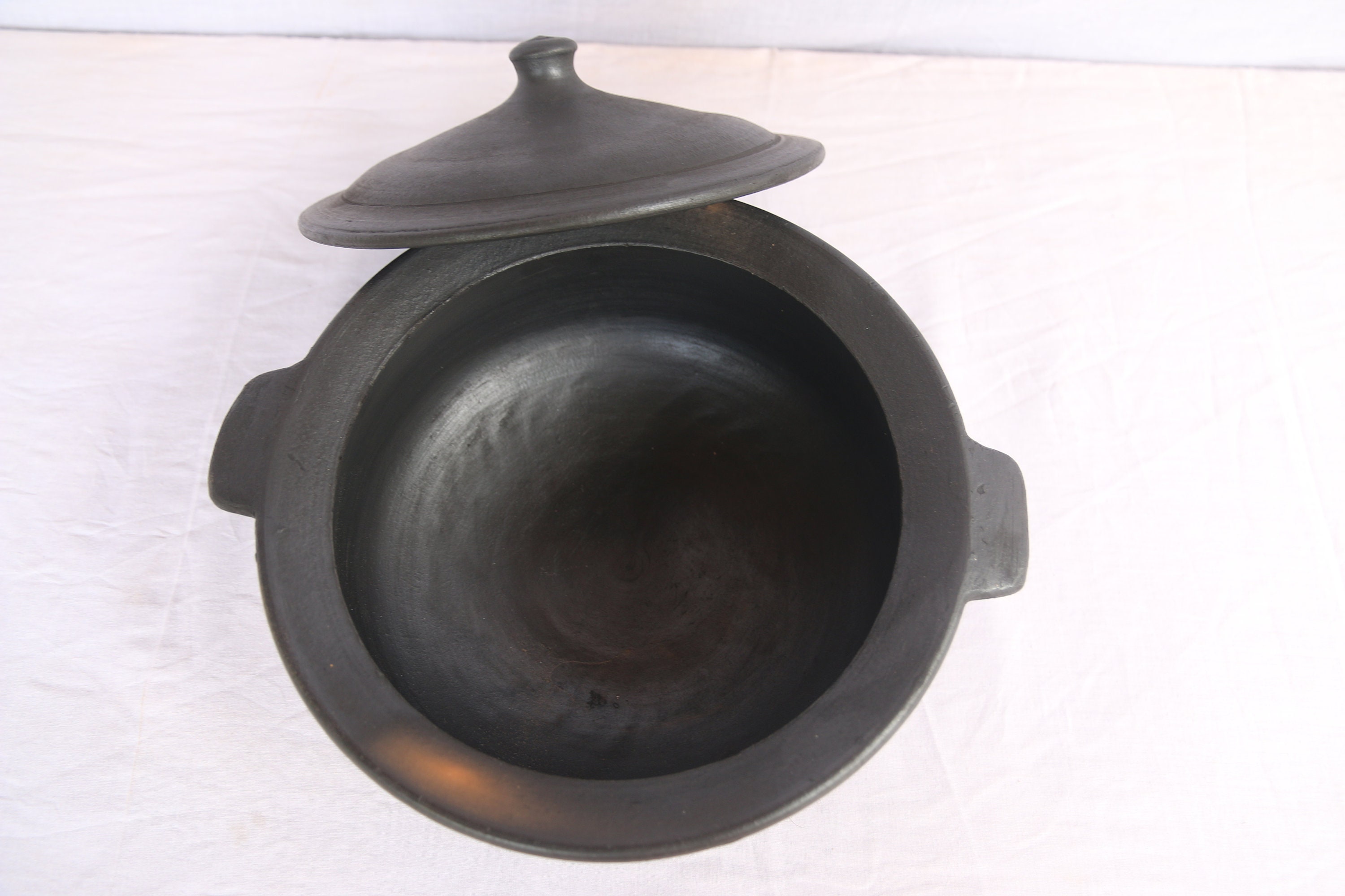 Black Earthen Cooking Pot | Etsy