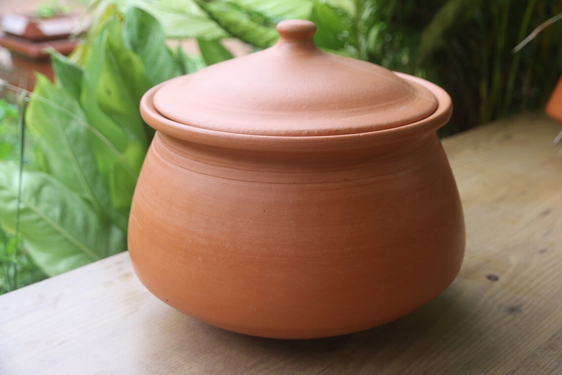 Unglazed Pot/dum Biriyani Pot Cooking Pot Earthen Cookware - Etsy UK