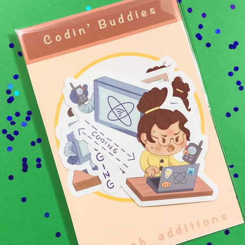 Coding Buddies Computer Science Sticker Pack Programming - Etsy