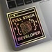 Full Stack Developer Holographic sticker computer geeky | Etsy