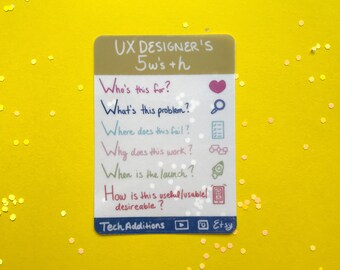 Ux Laptop Stickers - Etsy