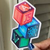 Full Stack Developer Holographic Sticker - Computer Geeky Gifts ...