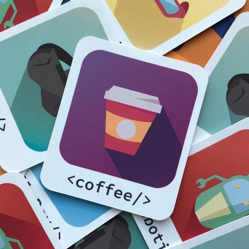 Computer Science App Stickers Technology Stickers Laptop - Etsy