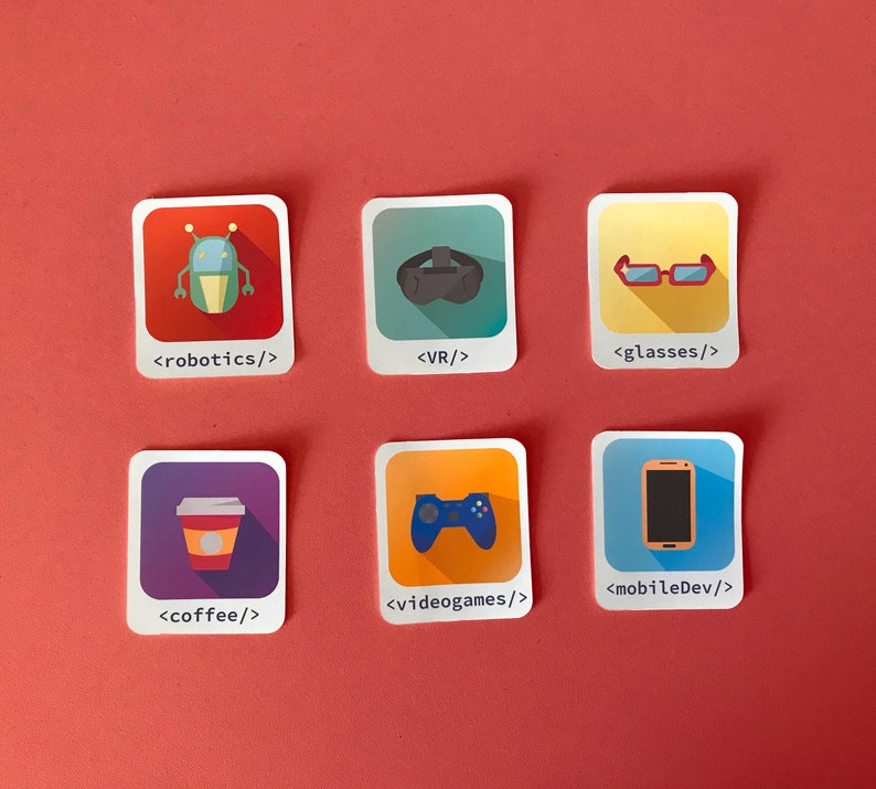 Computer Science App Stickers Technology Stickers Laptop | Etsy