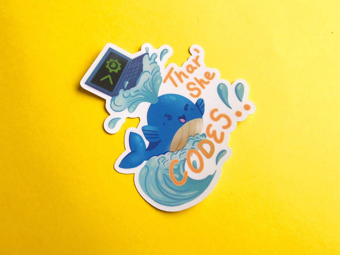 Docker Stickers Cute Computer Science Programming Laptop | Etsy