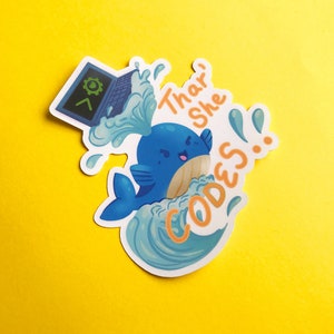 Docker Stickers Cute Computer Science Programming Laptop | Etsy