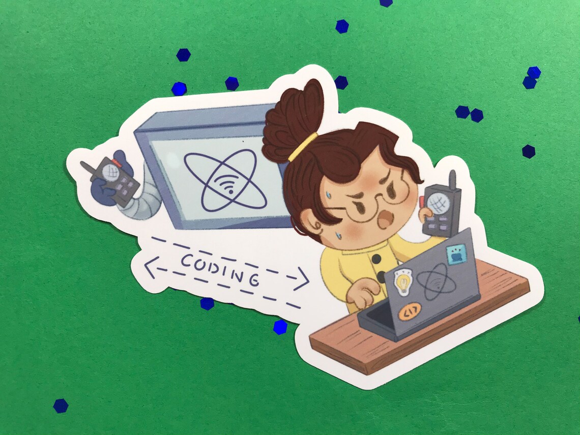 Coding Buddies Computer Science Sticker Pack Programming - Etsy
