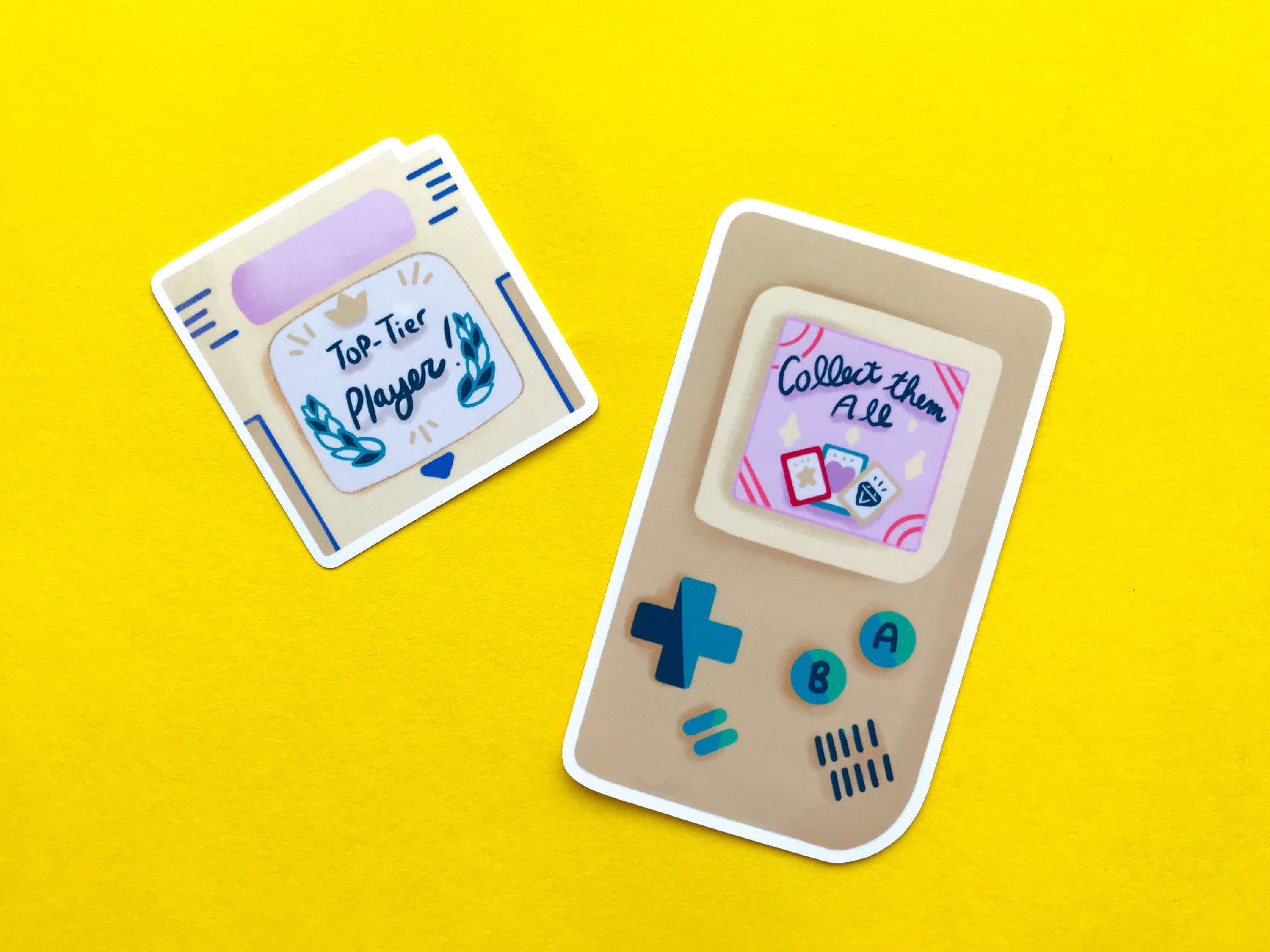 Retro Gaming Sticker Pack Handheld Video Games Retro Video | Etsy