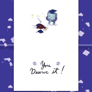 Funny Graduation Card Computer Science Grad Congrats Card | Etsy