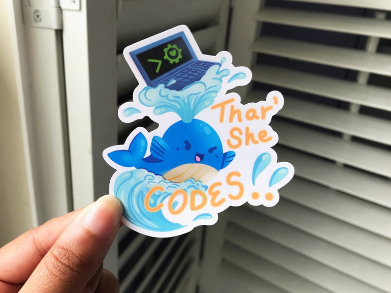 Docker Stickers Cute Computer Science Programming Laptop | Etsy