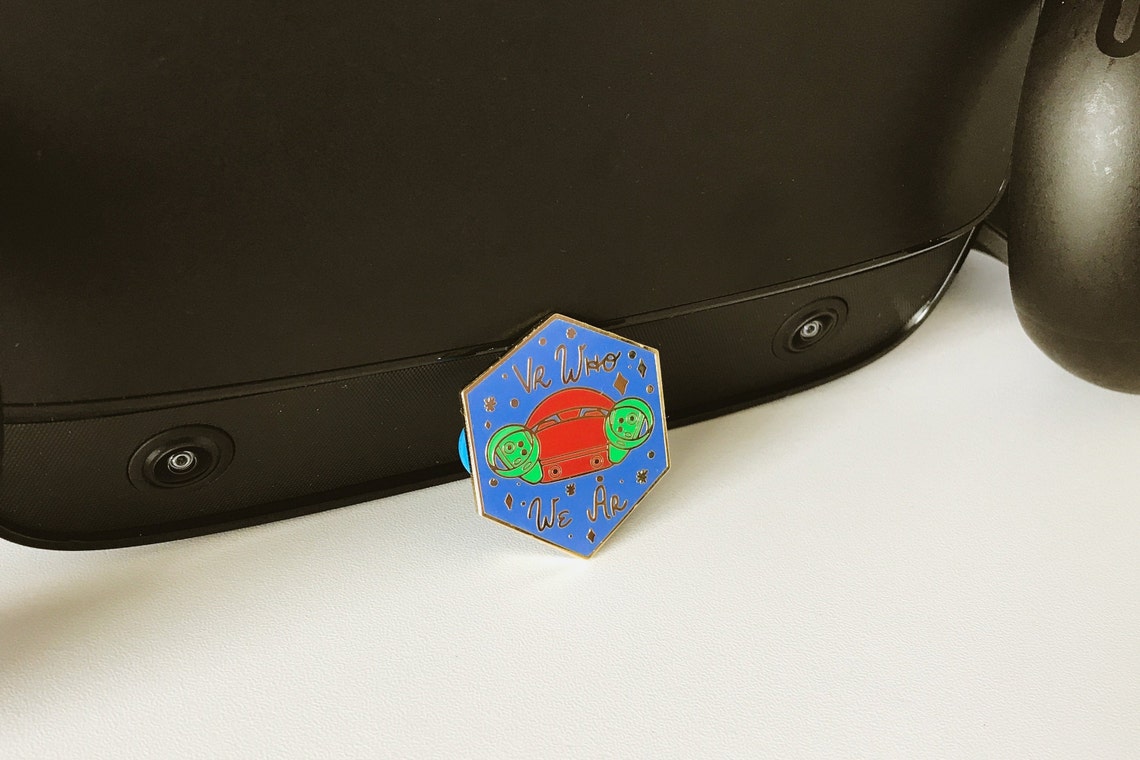VR Hard Enamel Pin Computer Science Pin Video Game Pin - Etsy
