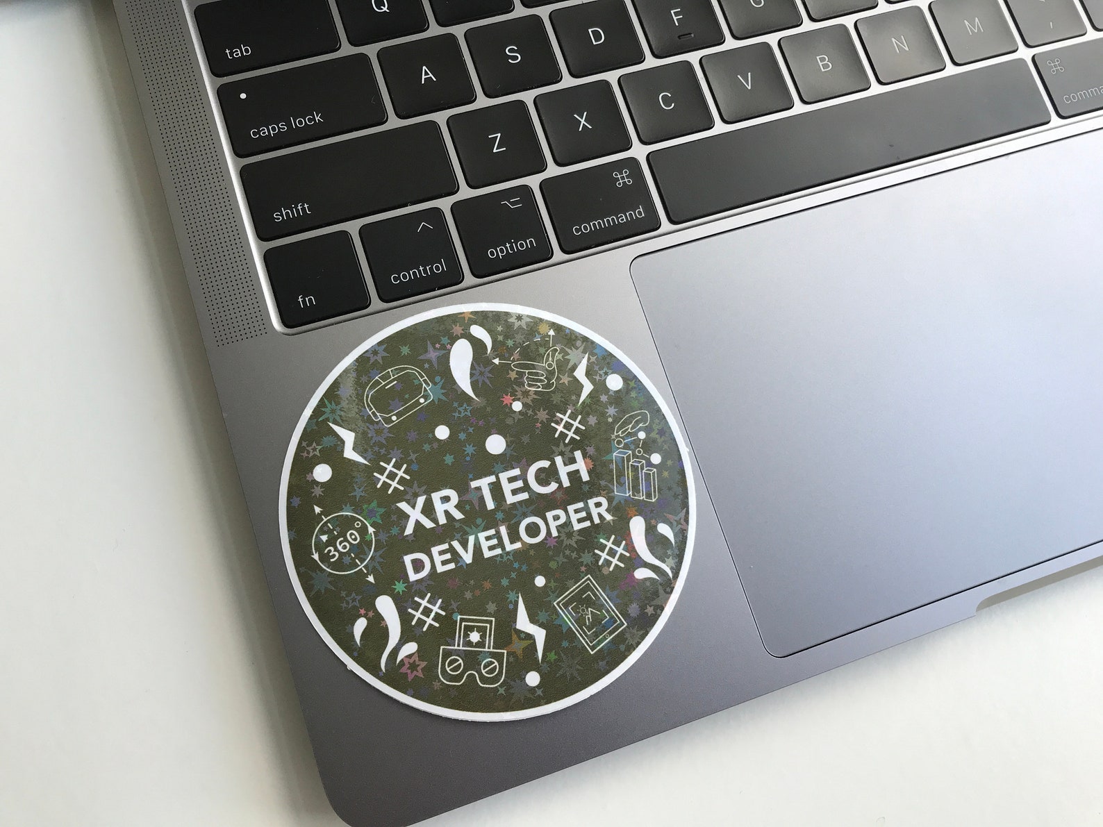 XR Developer Sticker Computer science Holographic sticker | Etsy