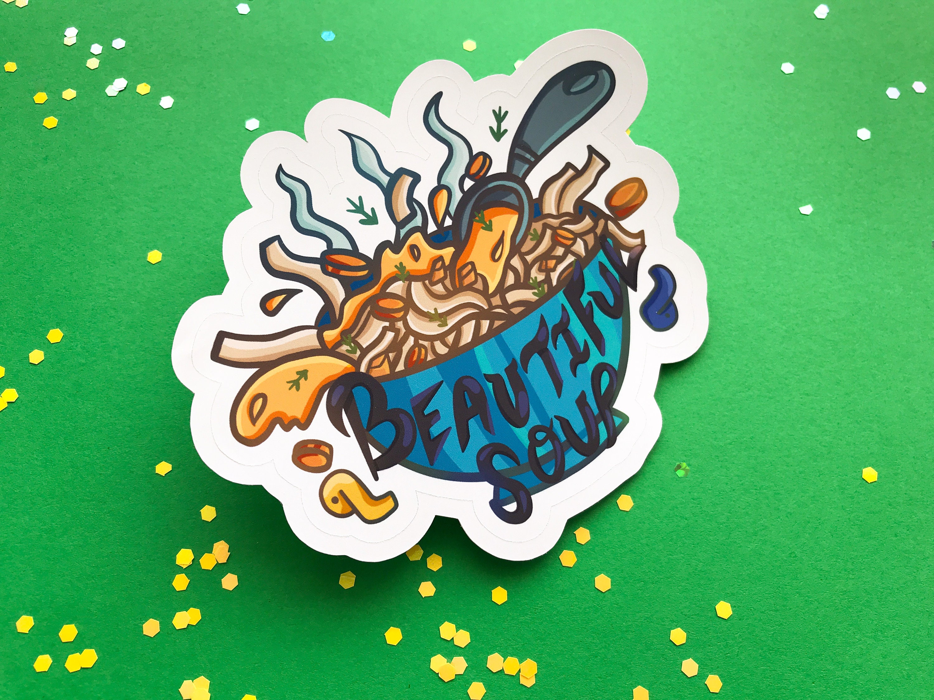 Beautiful Soup Stickers Python Laptop stickers computer - Etsy Nederland