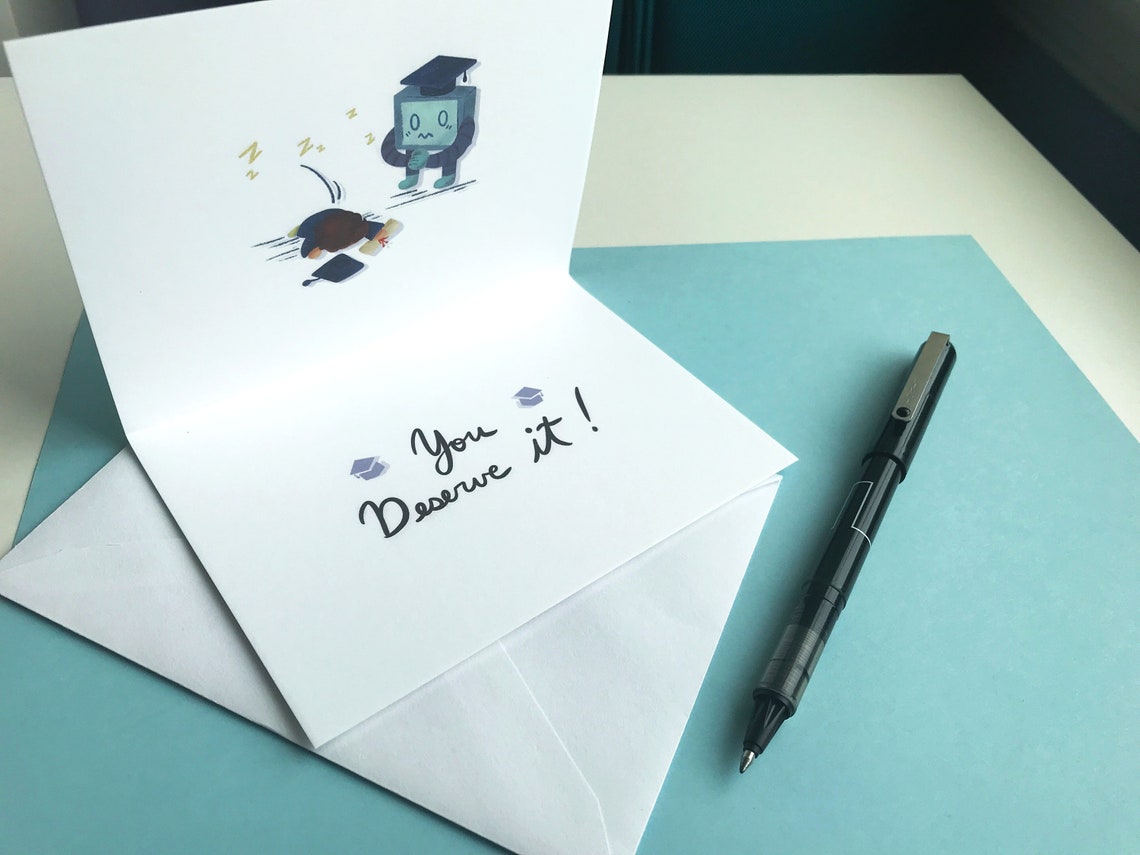 Funny Graduation Card Computer Science Grad Congrats Card | Etsy