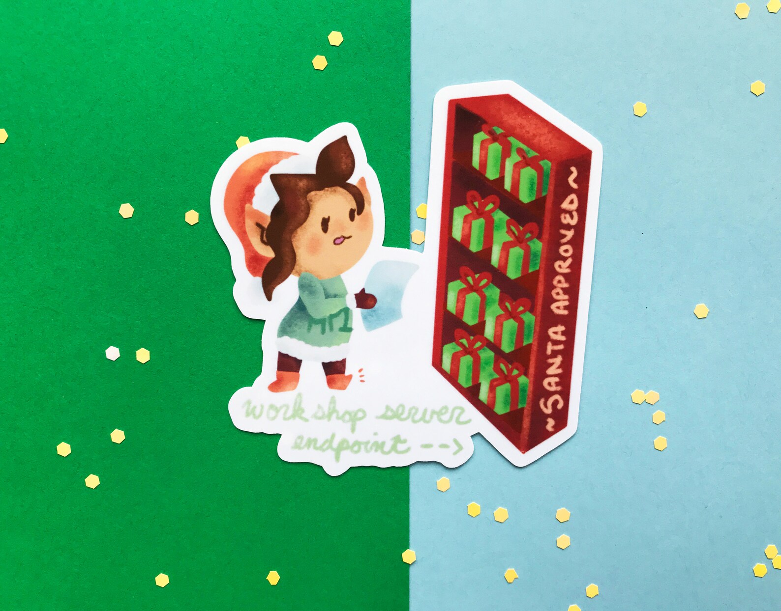 Christmas API Sticker Pack Computer science funny stickers | Etsy