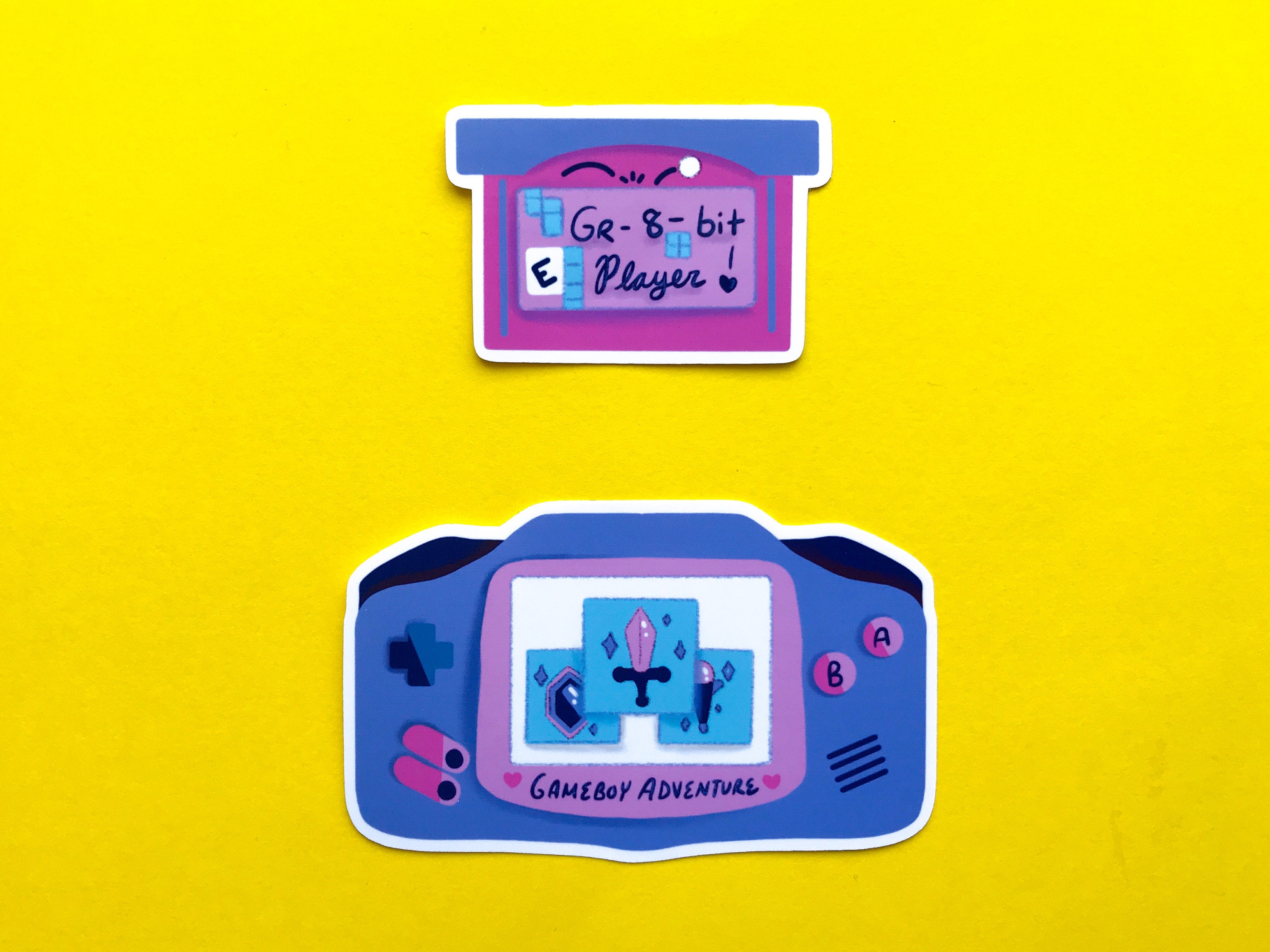 Retro Gaming Sticker Pack Handheld Video Games Retro Video | Etsy