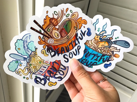 Beautiful Soup Stickers Python Laptop stickers computer | Etsy Nederland