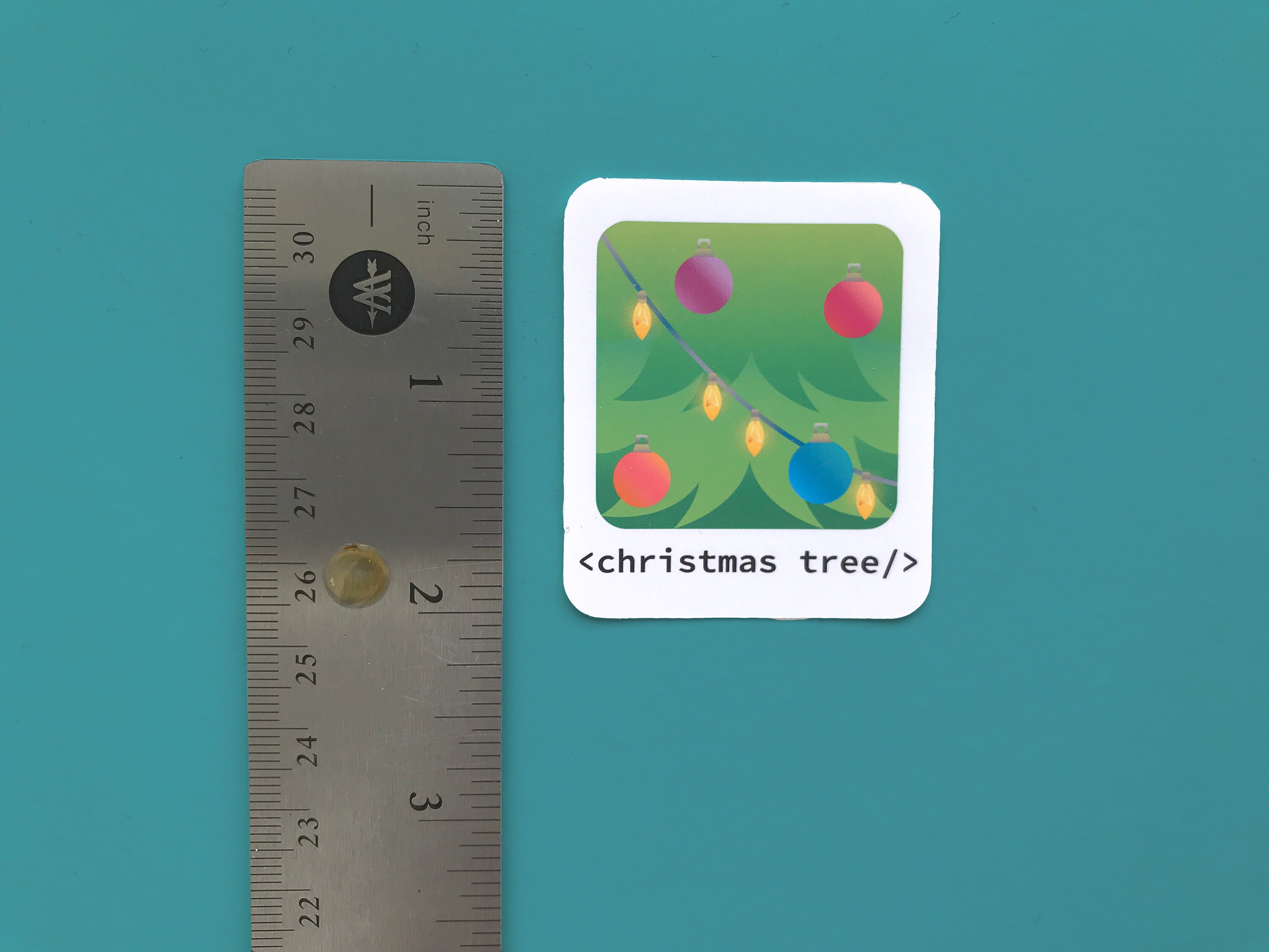 Christmas App Stickers Computer Science Holiday Laptop | Etsy