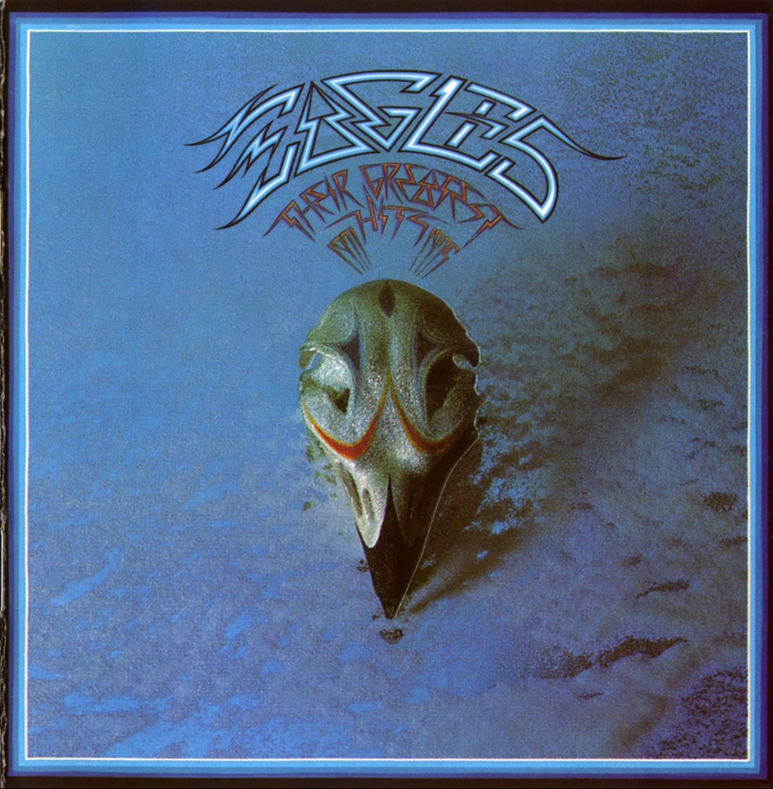 Eagles Greatest Hits Album Cover Poster 24 X 24 Inch Etsy