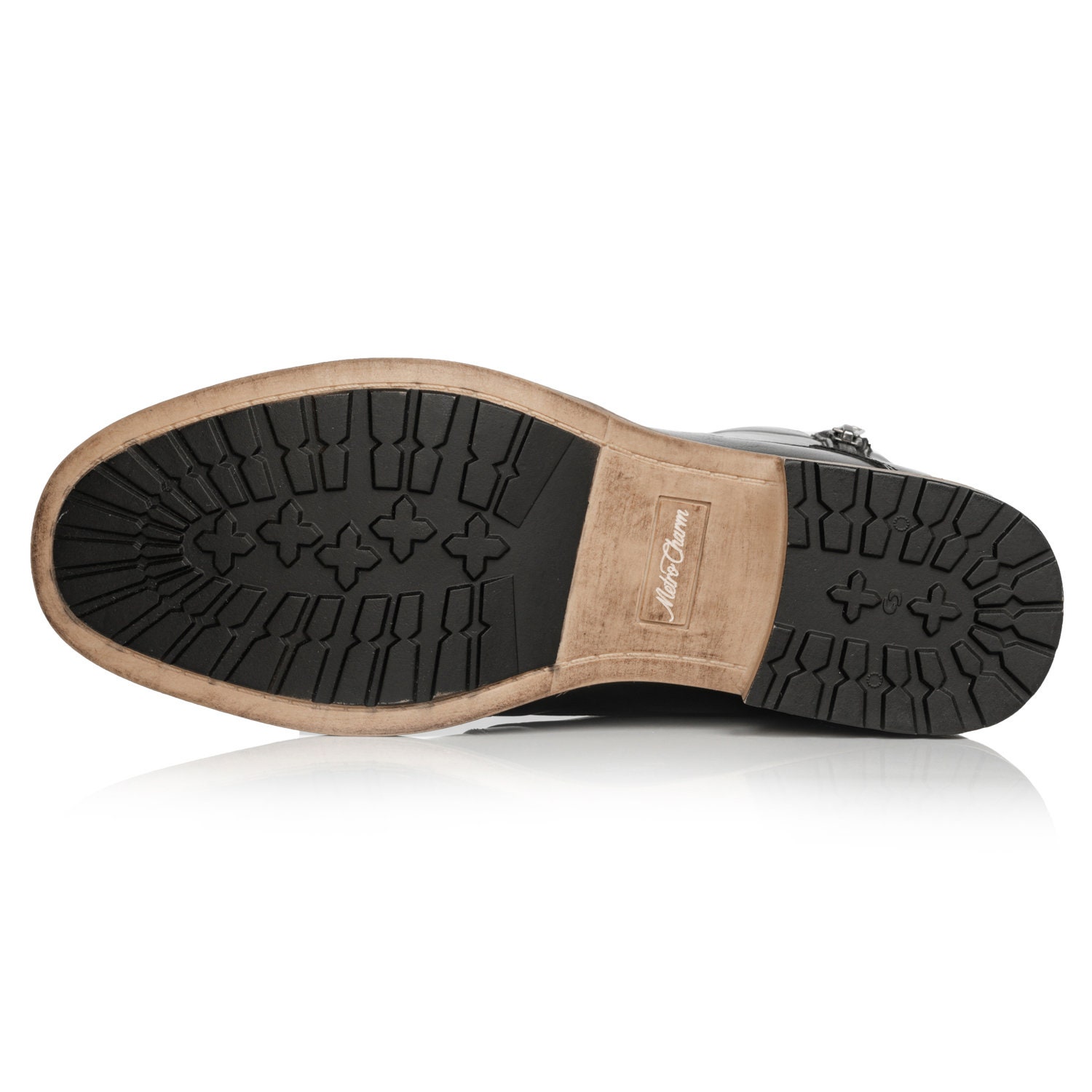 Black Men's Lace up Cap Toe Formal Dress Casual Fashion Boot - Etsy