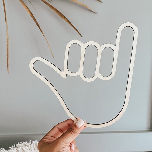 Shaka Hand Sign Surfer Theme Room Beach Kid Room Decor - Etsy Australia