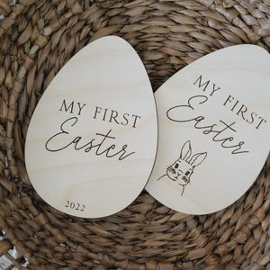 My First Easter Sign, First Easter Sunday Plaque, Baby Holiday Gift ...
