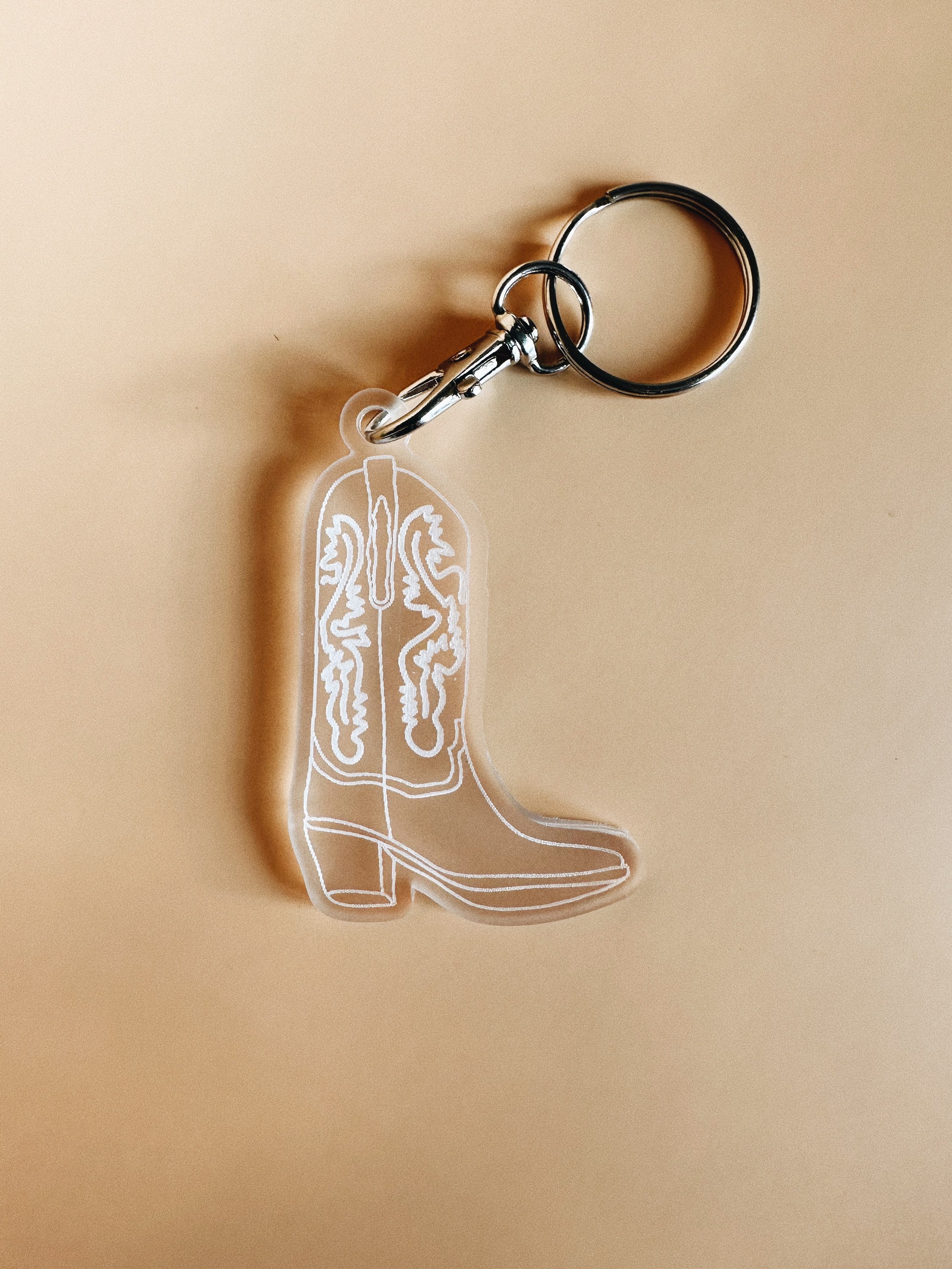 Cowboy Boots Keychain Last Rodeo Party Favors Hoe Down Party - Etsy